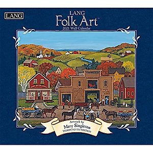 Lang Folk Art(tm) 2021 Wall Calendar