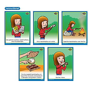 Super Duper Publications | HearBuilder Sequencing Flash Card Fun Deck | Educational Learning Resource for Children