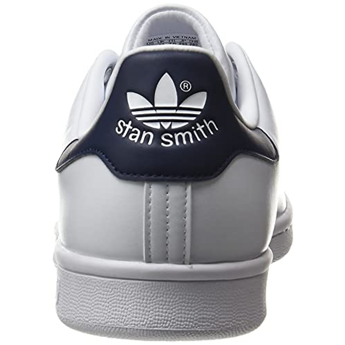 adidas Originals Men's Stan Smith Gymnastics Shoe, FTWR White FTWR White Collegiate Navy, 11.5
