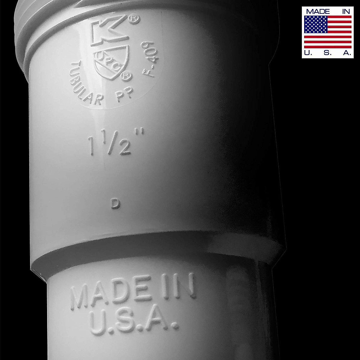 Plumb Pak 200WK P Trap, 1-1/4-Inch by 1-1/4-Inch, White (Pack of 2)