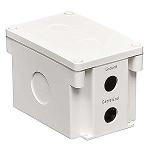 Tripp Lite Outdoor in-Line Power Over Ethernet PoE Surge Protector, Cat5e Cat6 & Cat6a, Up to 1 Gigabit per Second, 110 Punch Down, IP68 Dust & Water Resistant, 2-Year Warranty (B110-SP-CAT-OD2)