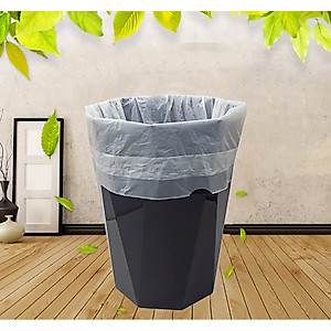 Small Trash bag,Gereen 0.8-1.2 Gallon Drawstring Trash bag Garbage Bag Trash Can Liner,Extra Strong 120 Counts for Home,Office,Car (White, 0.8-1.2 Gallon(120 Count))