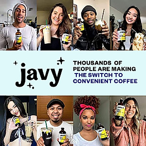 Javy Coffee Concentrate Bundle - Cold Brew Coffee, Perfect for Instant Iced Coffee, Cold Brewed Coffee and Hot Coffee - Original & Vanilla