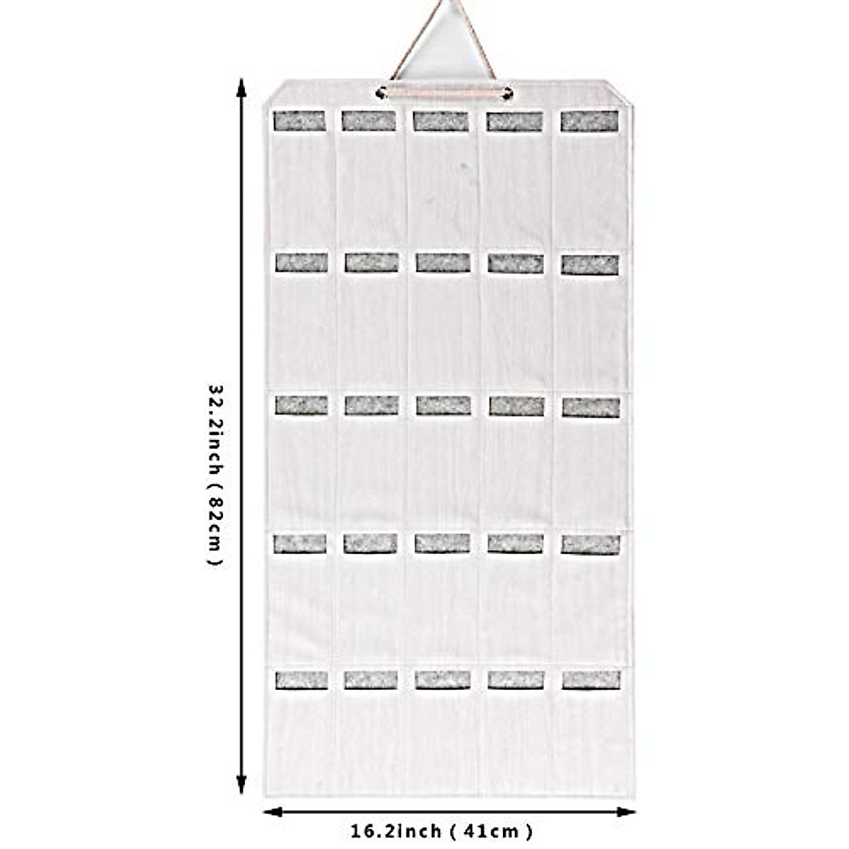 ESINGMILL Sunglasses Hanging Organizer, Eyeglass Storage Wall Mount Glasses Display Holder Pocket Hanger on Door