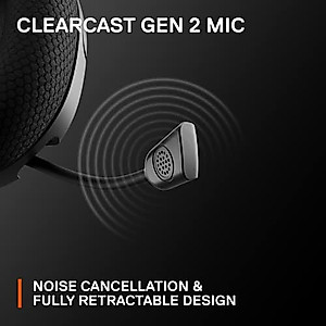 SteelSeries Arctis Nova 1 Multi-System Gaming Headset, Hi-Fi Drivers, Spatial Audio, Comfort Design, Durable, Ultra Lightweight, Noise-Cancelling Mic- Black (Renewed)
