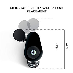 Nespresso VertuoPlus Deluxe Coffee and Espresso Machine by De'Longhi, Piano Black