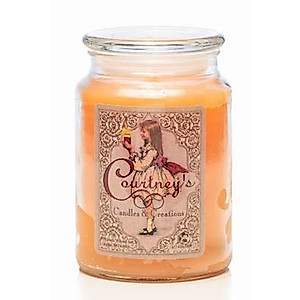 Courtney's Candles Orange Blossom Maximum Scented 26oz Large Jar Candle