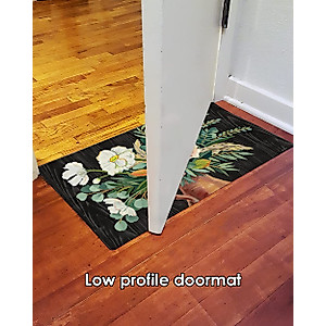 Toland Home Garden 800526 Rustic Bouquet Spring Door Mat 18x30 Inch Flower Outdoor Doormat for Entryway Indoor Entrance