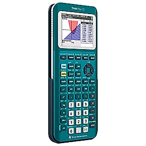 Texas Instruments TI-84 Plus CE Color Graphing Calculator, Teal (Metallic)