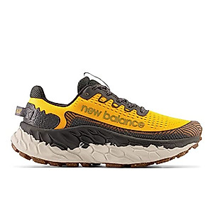 New Balance Men's Fresh Foam X More Trail V3 Running Shoe, Orange/Blacktop, 11.5