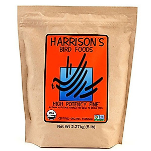 Harrison's Bird Foods High Potency Fine 5lb Certified Organic Formula