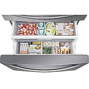SAMSUNG RF28R7201SR 28 Cu. Ft. Stainless 4-Door French Door Refrigerator