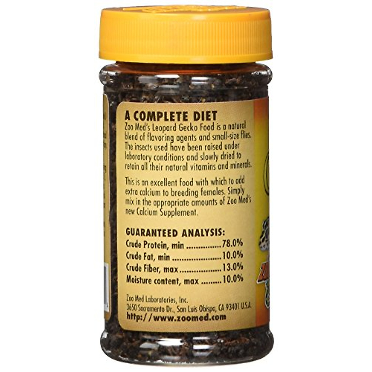 Zoo Med Leopard Gecko Food, 0.4-Ounce