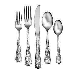 Liberty Tabletop Providence 45 Piece Flatware Set Service for 8 Silverware Made in USA