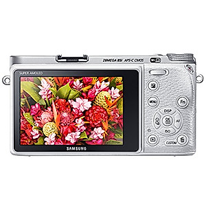 Samsung Electronics EV-NX500ZBMHUS NX500 28 MP Wireless Smart Compact System Camera with Included Kit Lens