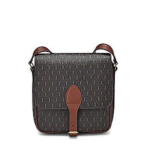 Yves Saint Laurent, Pre-Loved Brown Coated Canvas Le Monogramme Satchel Medium, Brown