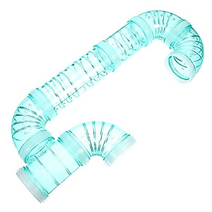 Balacoo 4pcs Hamster Tubes Set, Hamster Cage Tube Hamster Tube Hamster Tubes Set Hamster Tunnels for