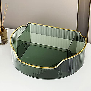 FIZZOQI Multi-Functional Organizer Shelf Skin Care Products Storage Rack Cosmetics Storage Shelf Make Up Cosmetics Organizer Storage Box Tabletop Storage Rack