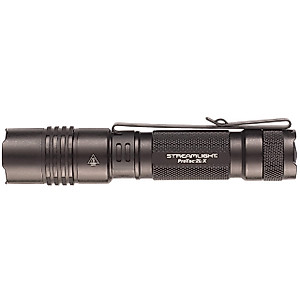 STREAMLIGHT 88083 ProTac 2L-X USB, Rechargeable USB battery & 66320 MacroStream USB Rechargeable Compact Flashlight with Wrist Lanyard, Hat Clip and USB Cord, Black