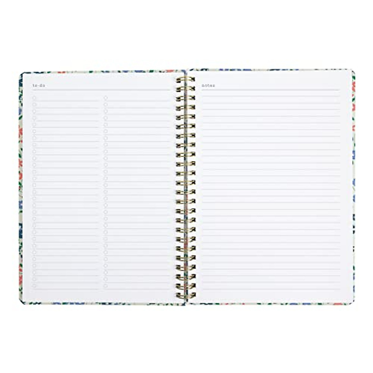 Letts Spring Valley Weekly/Monthly Planner, 12 Months, January to December, 2024, Wiro Binding, A5 Size, 8.25" x 5.875", Multilingual, Mint (C082377-24)