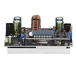 Buck Boost Power Supply Module 300W 20A Real Time Control Better Display MPPT Module for Solar Charging, Lithium Battery Charging, Regulated Power Supply