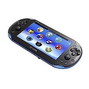 Sony Playstation Vita Wi-Fi 2000 Series Slim (Black/ Blue) (Renewed)