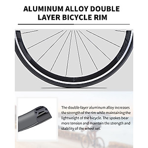 KOOTU Carbon Road Bike,700C Wheels Commuter Bicycle for Men and Women,Racing Bicycle with Shimano 105 R7000 22S Speeds Groupset Ultra-Light Bicycle