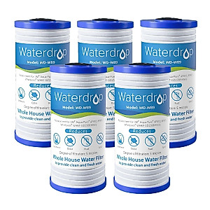 Waterdrop AP810 Whole House Water Filter, Replacement for 3M Aqua-Pure AP810, AP801, AP811, Whirlpool WHKF-GD25BB