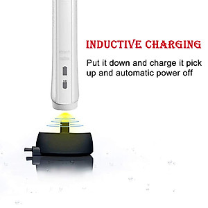 MEROM Replacement Braun Oral-B Electric Toothbrushe Charger Model 3757 for Oral B Genuine Pro SmartSeries and Most Toothbrushes, Waterproof Inductive Charging Base Power Adapter Cable