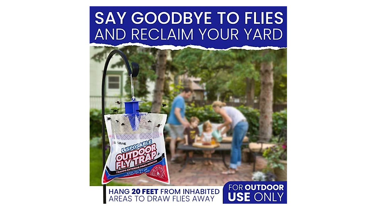 Effective Outdoor Fly Traps - BugBane Natural Bait