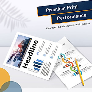 ColorKing Remanufactured 952 XL Ink Cartridges Replacement for HP 952XL Ink Cartridges Combo Pack for HP OfficeJet Pro 8710 8720 7740 7720 8210 8715 8725 8740 8702 Printer(Black,Cyan,Magenta,Yellow)