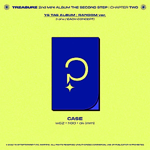 dreamus TREASURE 2nd MINI ALBUM [THE SECOND STEP : CHAPTER TWO] YG TAG ALBUM Random ver.