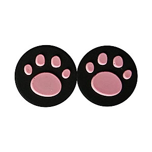 2PCS Silicone Thumb Stick Grips Caps Analog Thumbstick Joystick Cap for PS Vita PSV 2000 PSV 1000 Color Pink