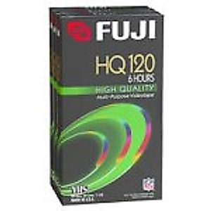 Fuji 3-Pack 120-Minute VHS Tapes (HQT1203PK)