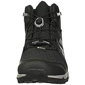 adidas Outdoor Unisex-Child Terrex MID GTX Hiking Boot, Black/Grey Three/Carbon, 10.5K Child US Little Kid