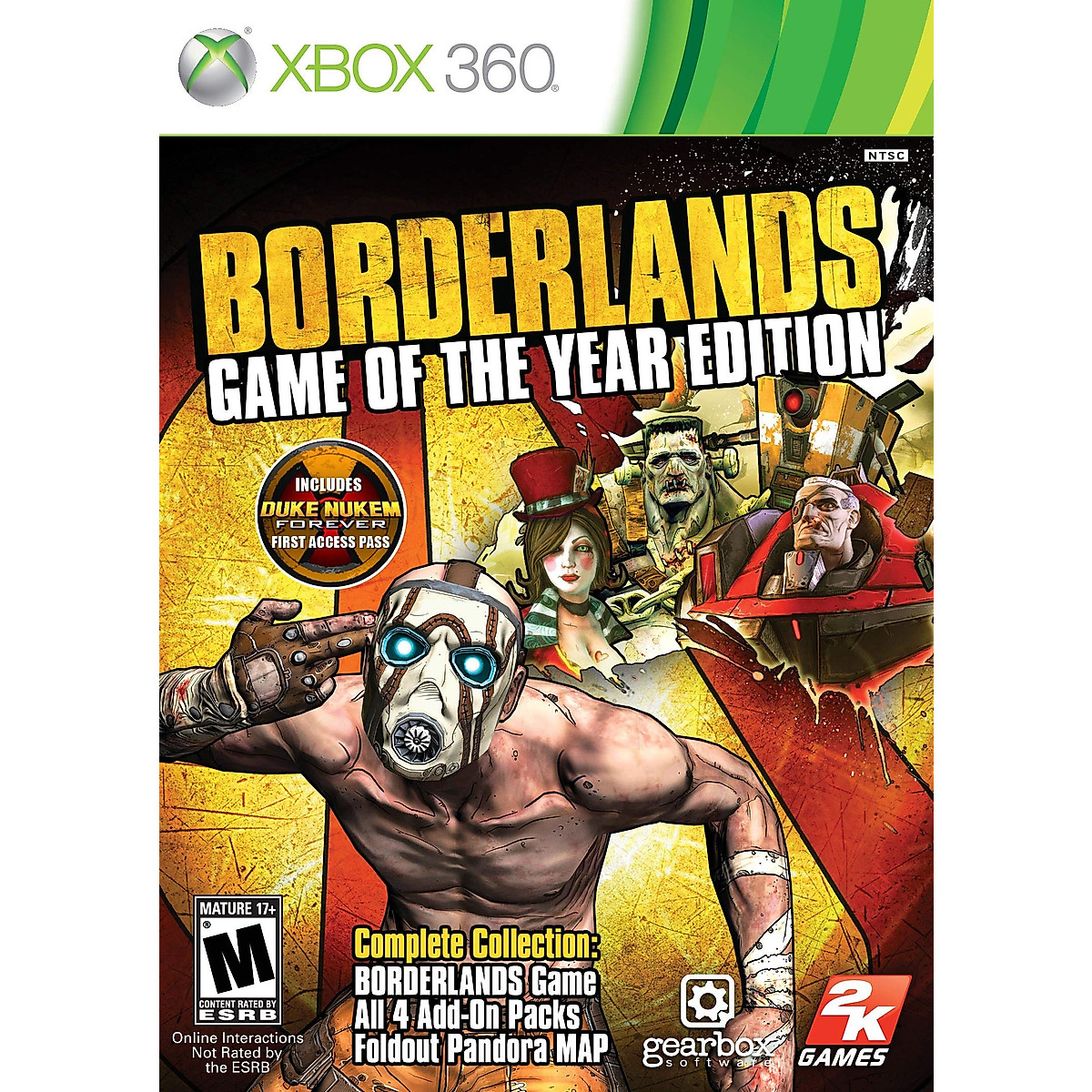 Borderlands Game of the Year -Xbox 360 (Renewed)