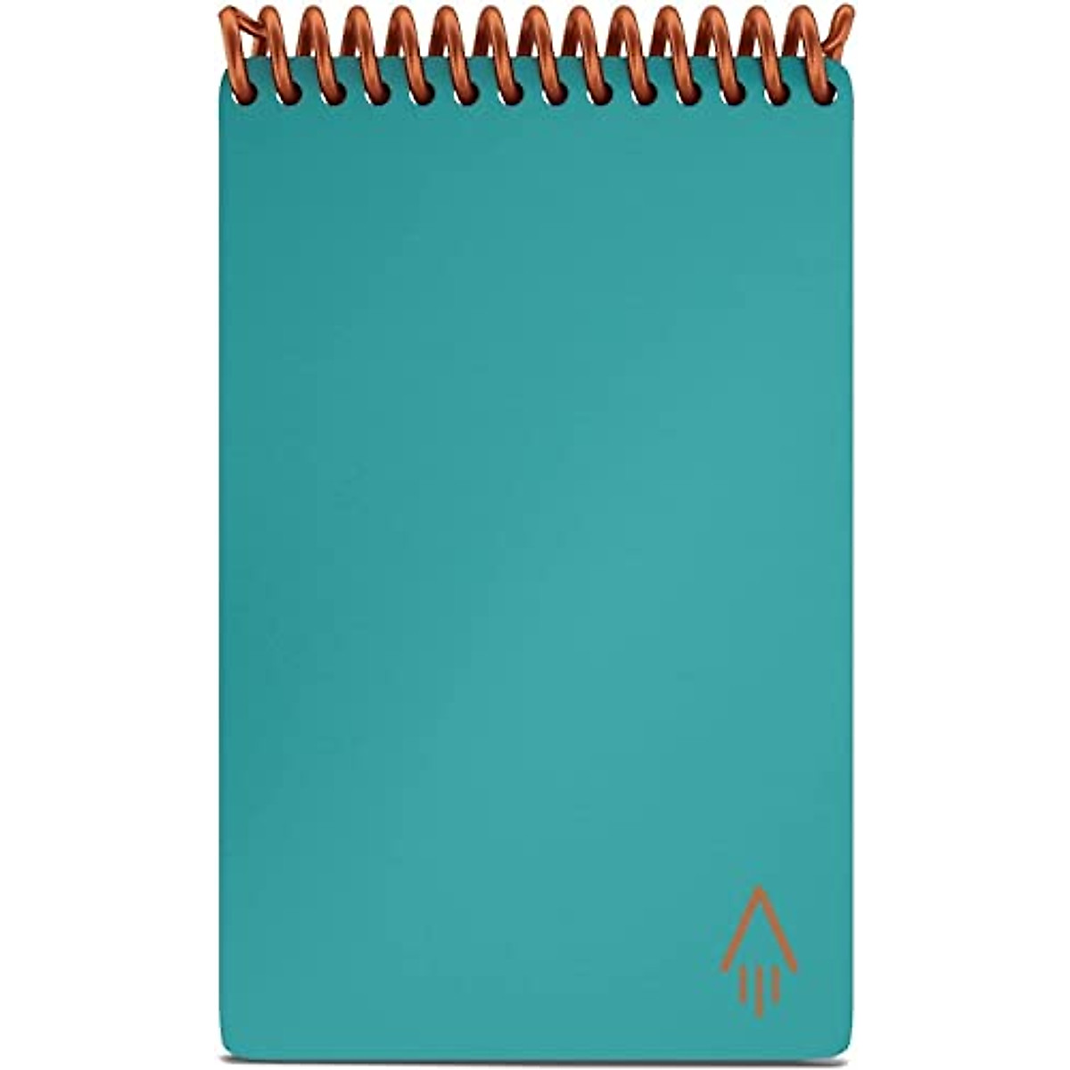 Rocketbook Smart Reusable Notebook - Dotted Grid Eco-Friendly Notebook with 1 Pilot Frixion Pen & 1 Microfiber Cloth Included - Neptune Teal Cover, Mini Size (3.5" x 5.5") (EVR-M-K-CCE)