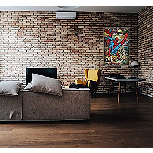 Spider-Man Retro Comic Poster, Size 24x36