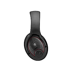 EPOS I Sennheiser GAME ONE Gaming Headset, Open Acoustic, Noise-canceling mic, Flip-To-Mute, XXL plush velvet ear pads, compatible with PC, Mac, Xbox One, PS4, Nintendo Switch, and Smartphone - Black.