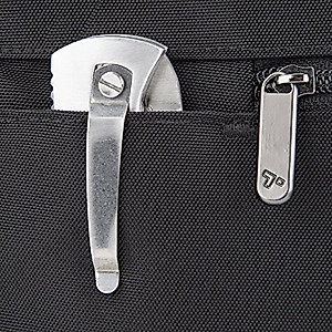 Travelon Anti-Theft Concealed Carry Hobo Bag, Black, One Size