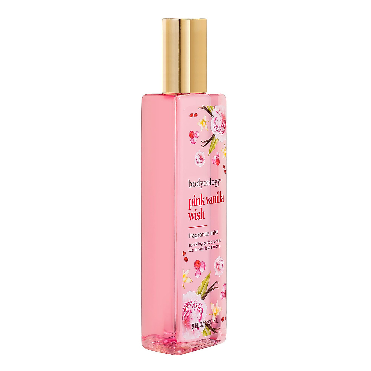 Bodycology Pink Vanilla Wish Fragrance Mist Women 8 oz