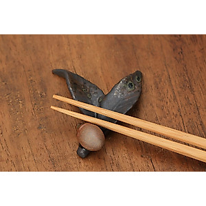 Hamamotou, 29-23 Chopsticks Holder, 2-Leaf Acorn, Set of 2, Approx. 0.9 x 1.7 x 0.8 inches (2.2 x 4.2 x 2 cm)