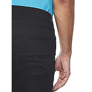 U.S. Polo Assn. Men's Slim Straight 5 Pocket Stretch Twill Jean, Black, 36Wx30L