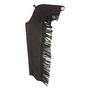 Tough-1 Synthetic Suede Youth Western Show Chaps M