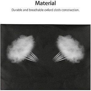 Linkhood Breathable Adjustable UV50+ Blocking Kayak Cockpit Cover Seal Cockpit Protector Ocean Cockpit Cover 51.2" x 25.6"(X-Large)