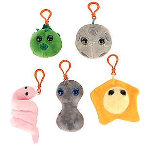 GIANTmicrobes Tainted Love Themed Gift Box - Learn About Health with This 5-Piece Box Set of 3” STIs, Unique Gift for Students, Educators, OBGYNs, and Anyone with a Healthy Sense of Humor