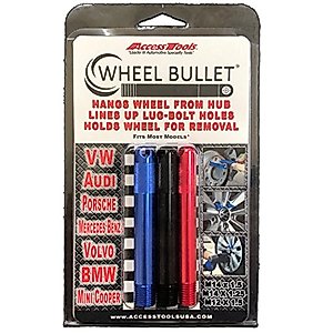 Access Tool WB3 Wheel Bullet 3-Pack, 14x1.25 & 14x1.5 & 12x1.5