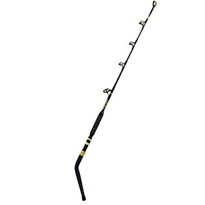 EatMyTackle Bent Butt Saltwater Fishing Rod | Blue Marlin Tournament Edition (80-100lb)