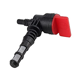 Carbbia 2 Pack 90 Degree Fuel Gas Shut Off Valve w/Grommet Clamp for Briggs & Stratton 192980GS 208961 for Kohler 25 462 03-S 25-462-03-S Rotary 13116 Gas Tank Engine Generator Pressure Washer
