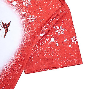 Women Magical Christmas T Shirt Merry Christmas Shirt Xmas Magic Kingdom Shirts Magic Castle Holiday Short Sleeve Top Tee Red